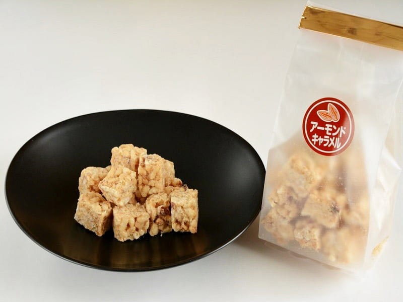 菓秀苑森長 puchi OKOC(ぷちおこしー)アーモンドキャラメル はどこで買える？販売店舗や通販・カロリー・値段・賞味期限や日持ち・食べて ...